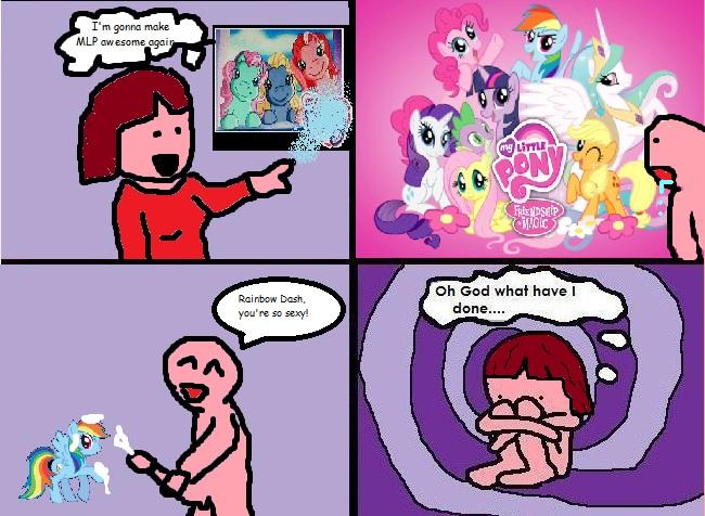 Attention Rule 34 and rule 43 followers. Srsly, why? : r/ClopClop