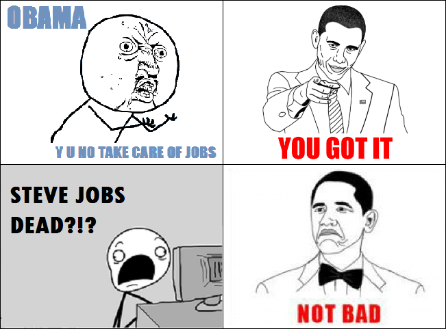 Meme Faces Not Bad [Image 901294] | Obama Rage Face / Not Bad | Know
