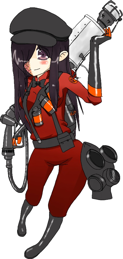 Decided to complete the loadout after winning the TF2 Hanako giveaway ...