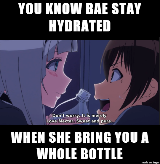 Man, that's some good water : funny