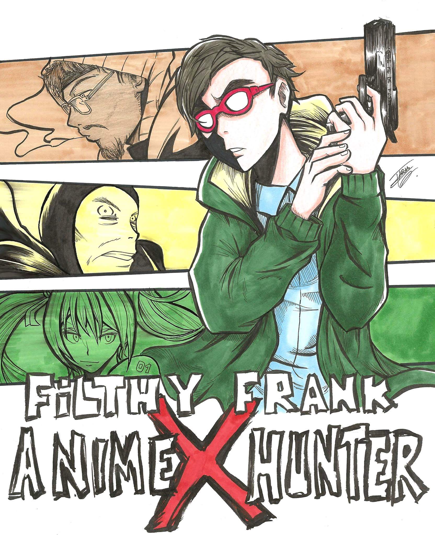 Filthy Frank AnimeXHunter poster : r/FilthyFrank
